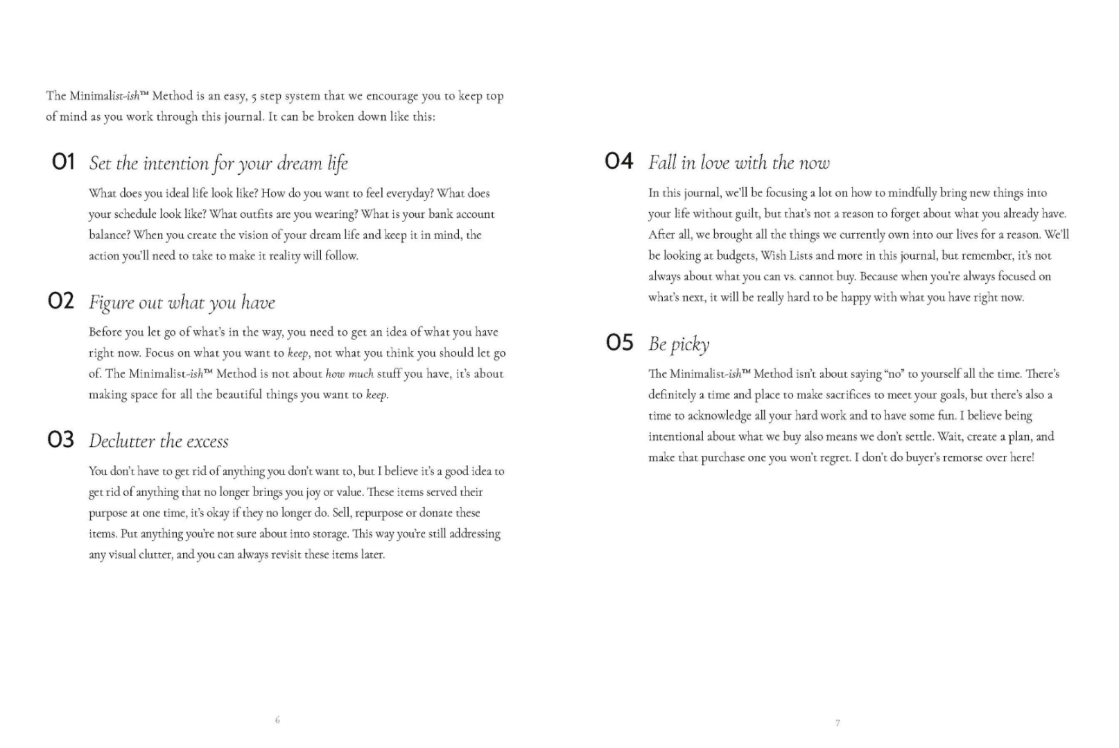 Buy My Journal — minimalist-ish